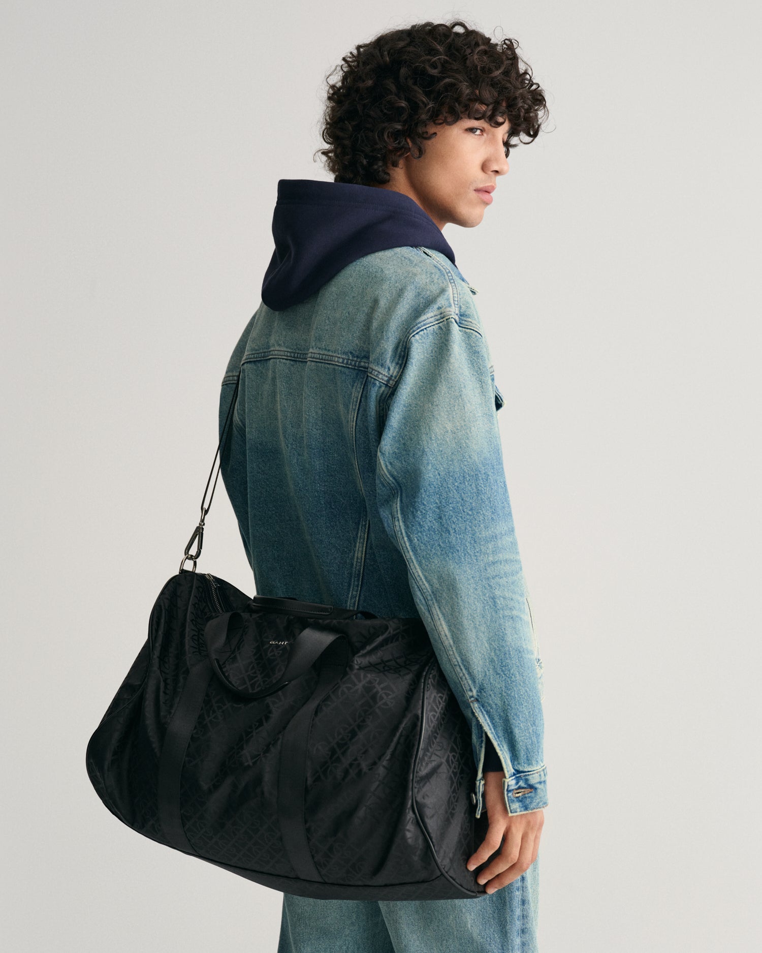 G-PATTERN DUFFLE BAG